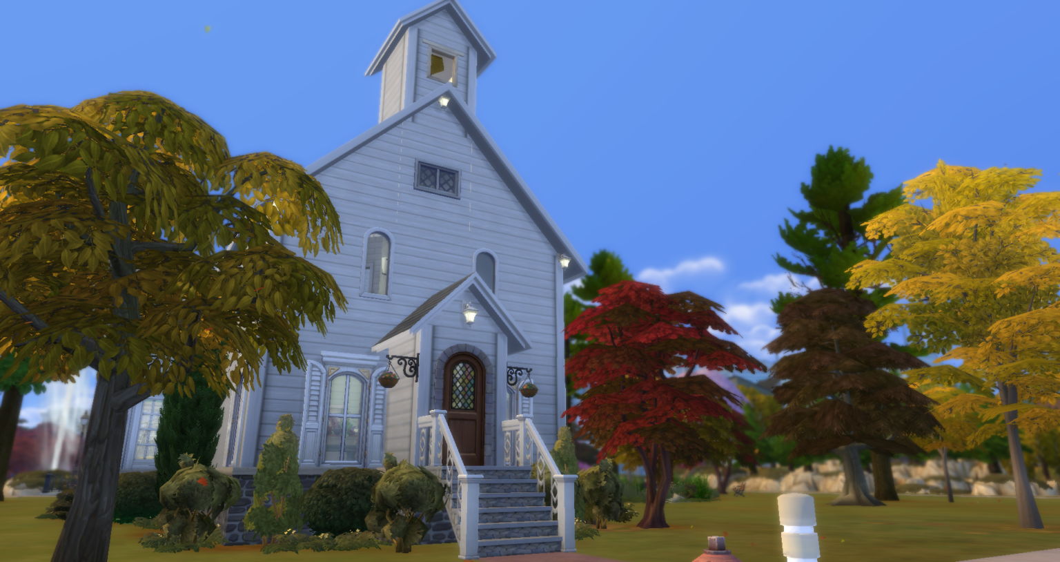 The Sims 4: Converted Chapel Home - Cricketleg Creative